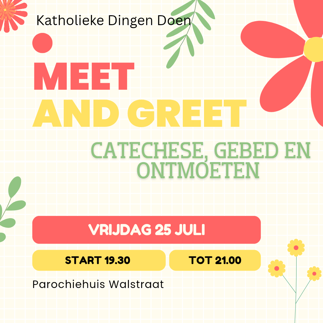 Meet and greet (catechese, gebed en ontmoeten) | RK Zuidoost Twente
